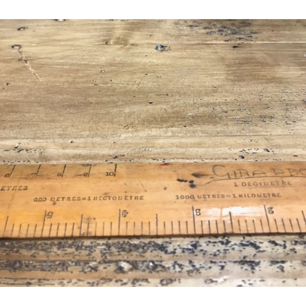 Tenths Vintage Wooden Ruler