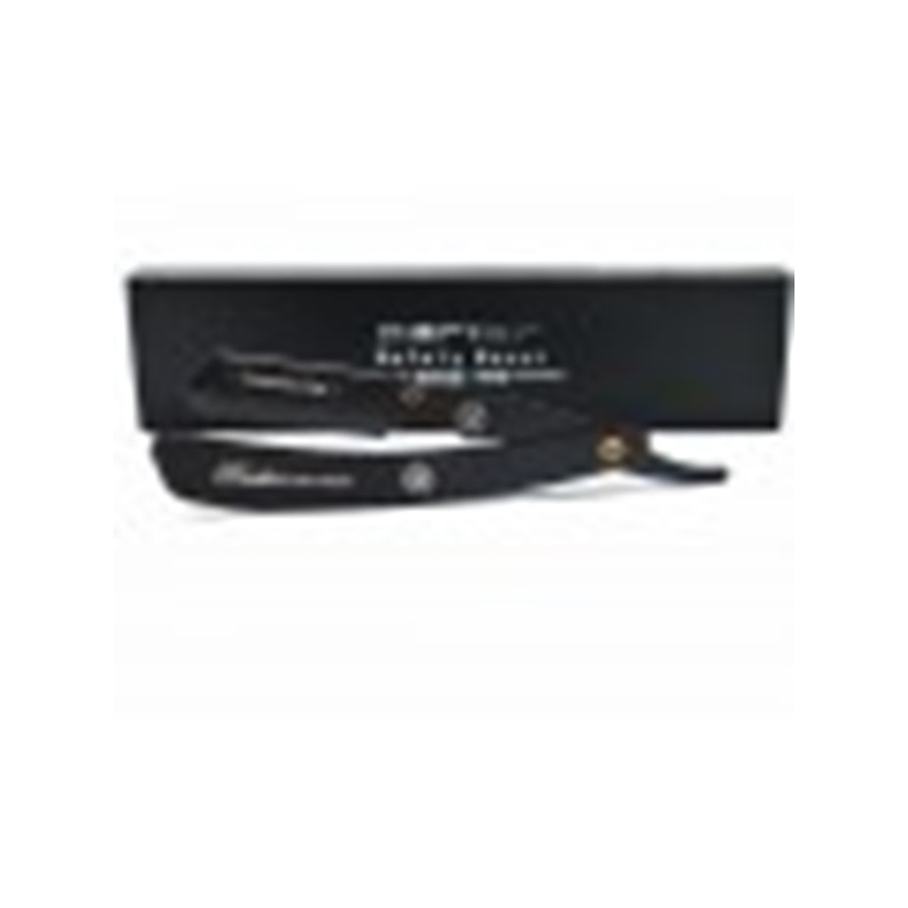 Navaja Barbero Acero Inoxidable Parker SRXBLK Negra